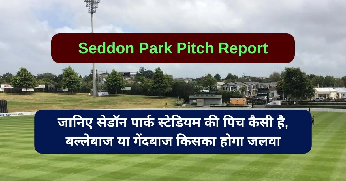 Seddon Park Pitch Report: जानिए सेडॉन पार्क स्टेडियम की पिच कैसी है ...